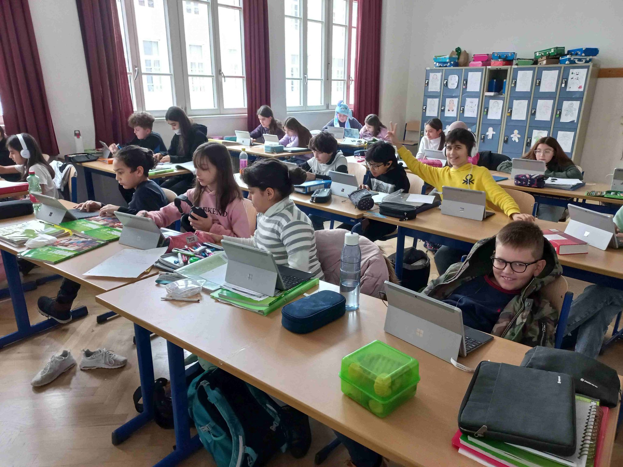 Class 1c goes digital! - Diefenbach Gymnasium